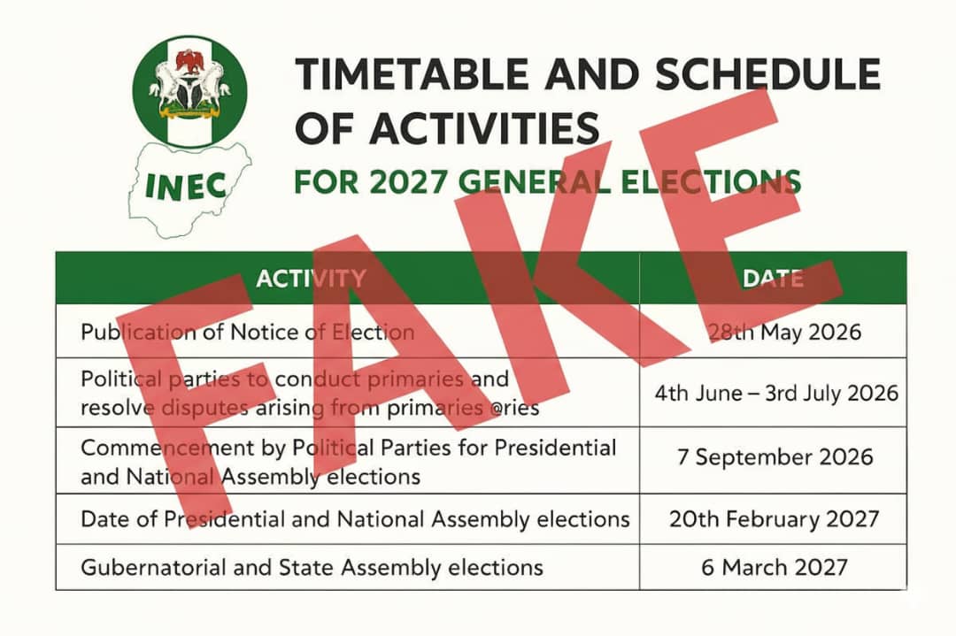 NO TIMETABLE RELEASED YET FOR 2027 GENERAL ELECTIONS - INEC - Hotjist