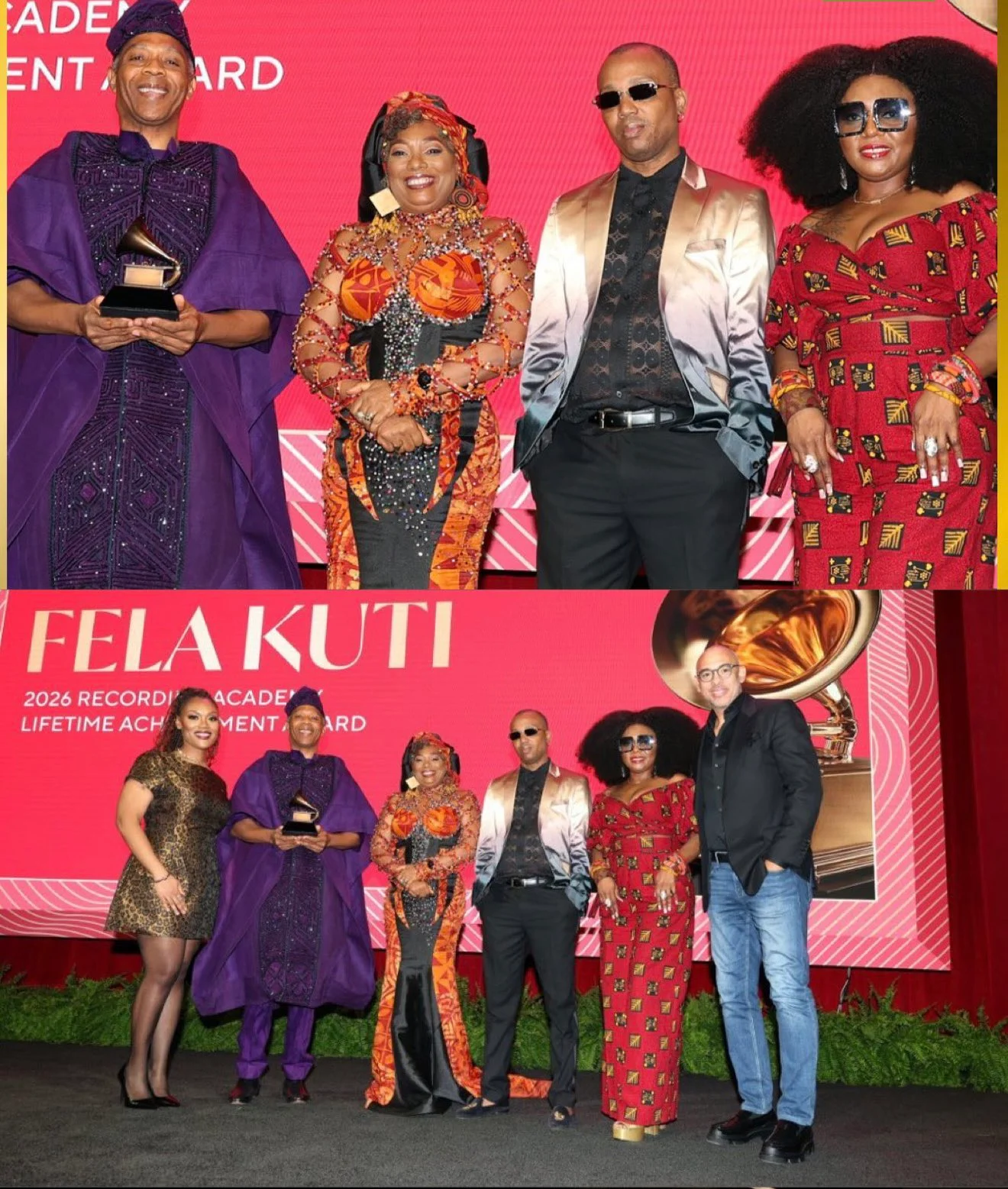 VIDEO: FELA MAKES HISTORY AS FIRST AFRICAN ARTIST TO RECEIVE GRAMMY ...